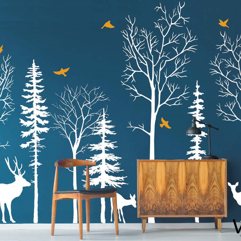 Tree Wall Decals - Etsy