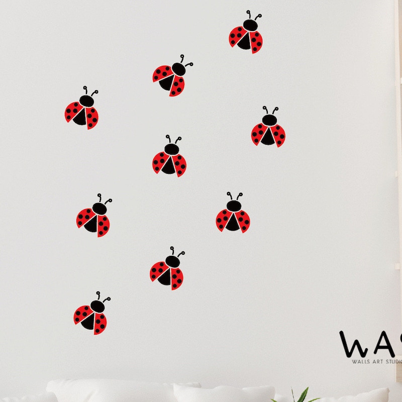 Ladybug Decal - Etsy