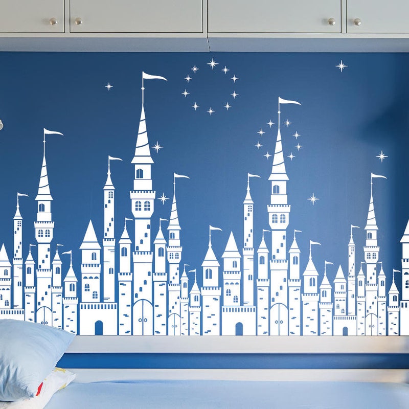 Castle Wall Decal - Etsy