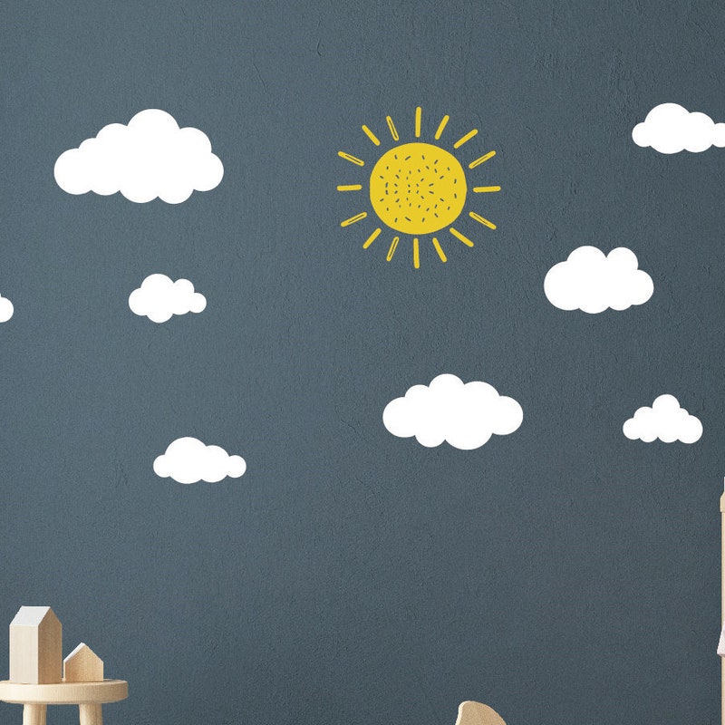 Sun Wall Decal - Etsy