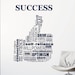 Office Wall Decal Motivational Wall Sticker Success Inspirational ...