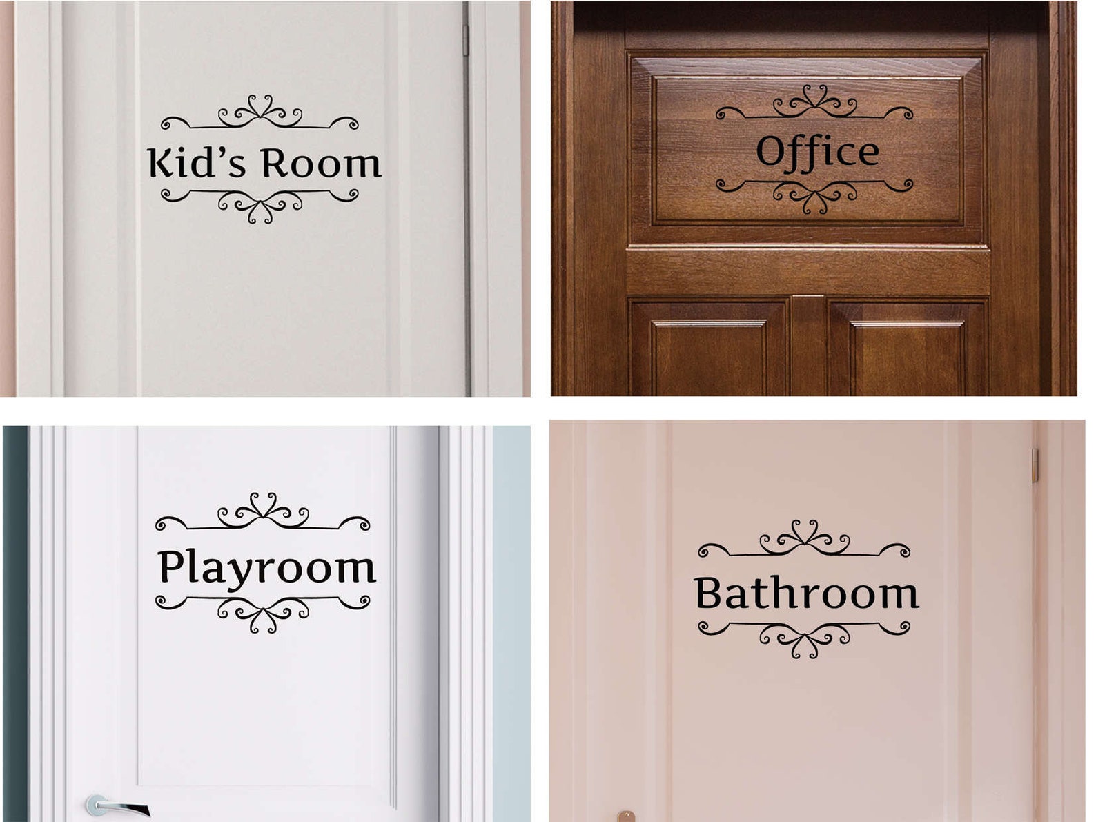 Door Sign Decalbedroom Door Decor Home Wall Decor Class - Etsy