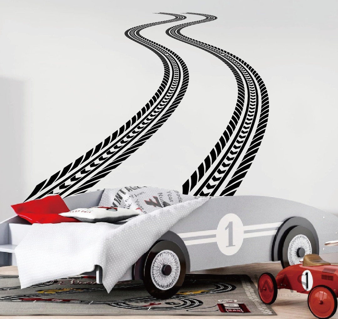 Tire Track Wall Decals,tyre Road Stickers,tractor Trace Wall Stickers ...
