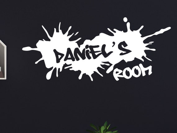 Personalized Name Room Sign Kids Room Name Sticker Customer | Etsy