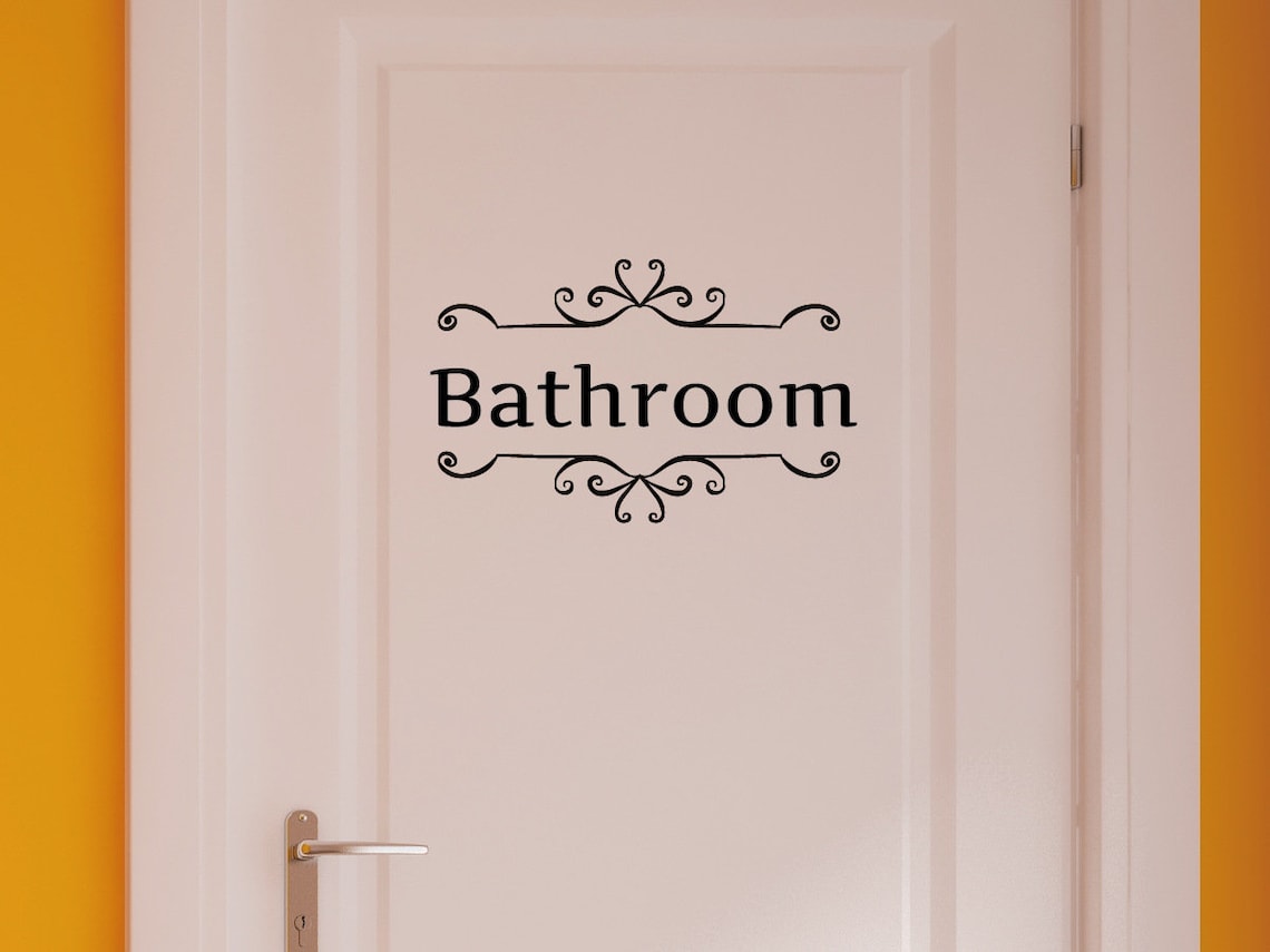 Door Sign Decalbedroom Door Decor Home Wall Decor Class - Etsy