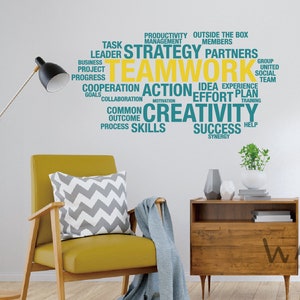 Office Wall Art, Office Decor, Office Wall, Office Wall Decor, Teamwork ...