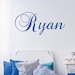 Personalized Name Decal, Name Wall Decal for Kids Room - Etsy
