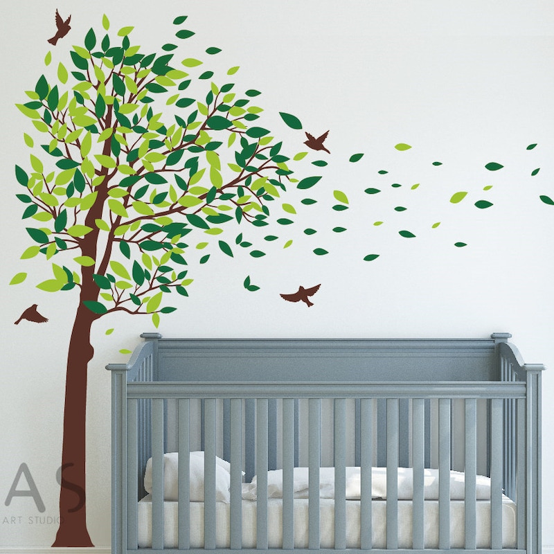 Large Tree Wall Decal - Etsy