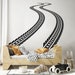 Tire Track Wall Decals,tyre Road Stickers,tractor Trace Wall Stickers ...