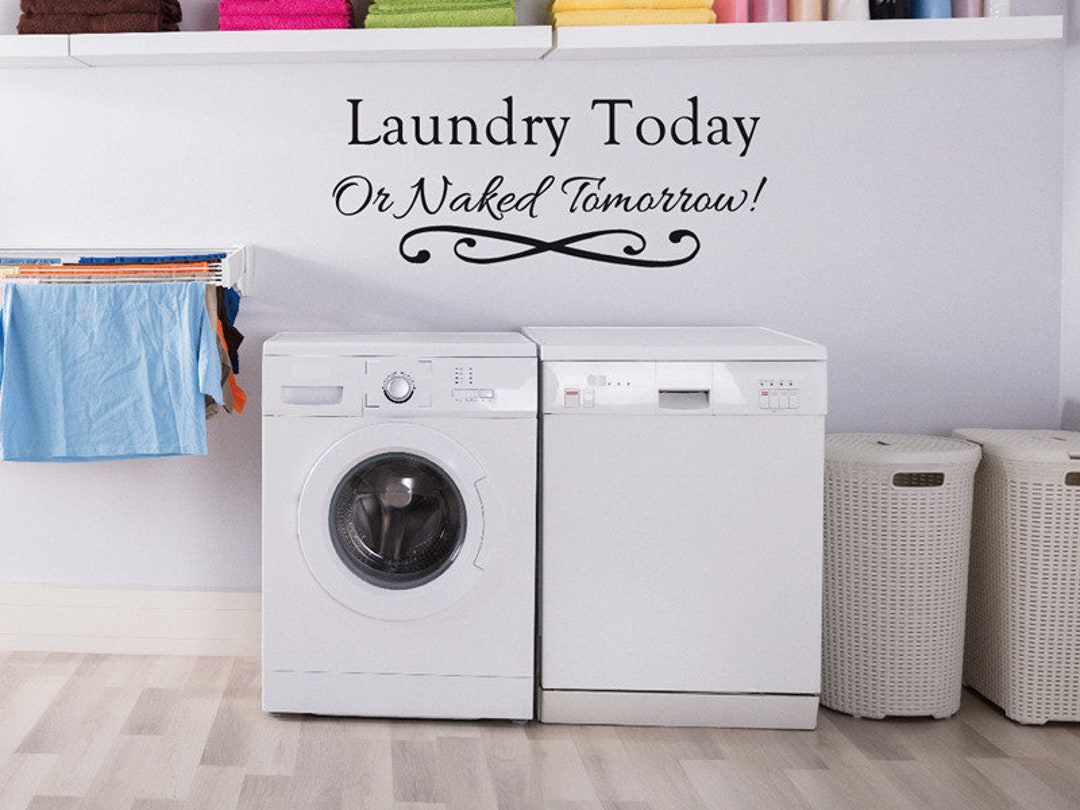 Laundry Room Wall Decal,washing Room Wall Decor, Laundry Room Wall Art ...