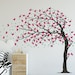 Blowing Tree Wall Decal Large Tree Wall Decal Girls Room - Etsy