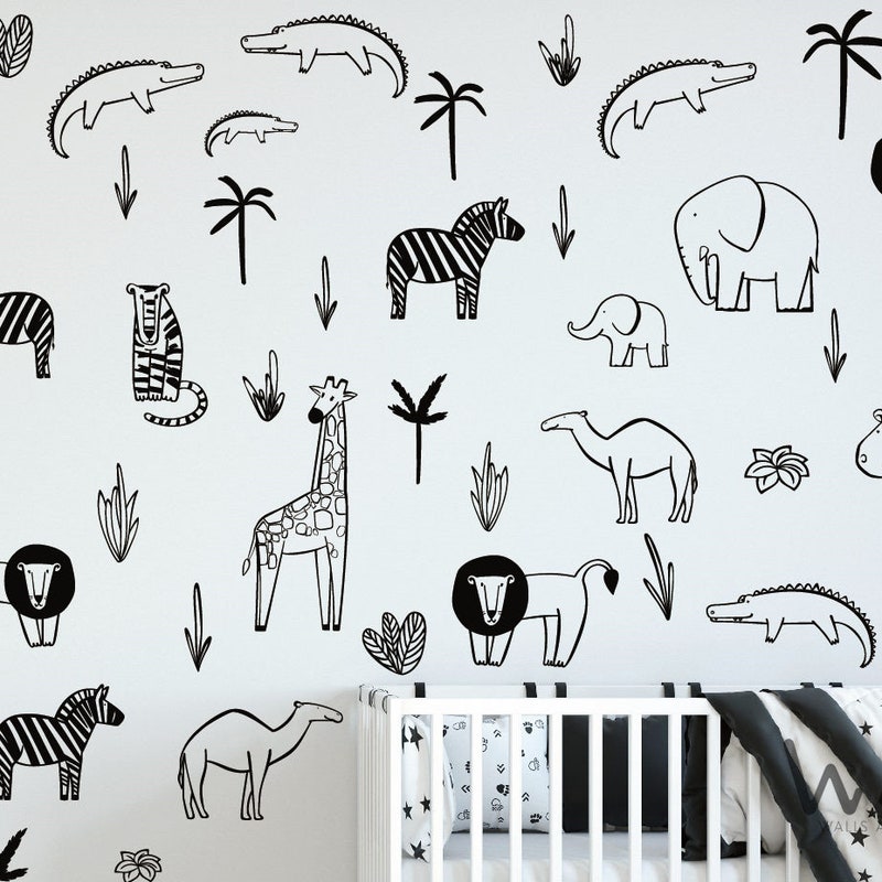 Animal Vinyl Decal - Etsy