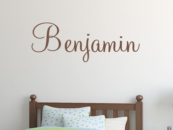 Personalized Name Wall Decal With Free Size | Etsy