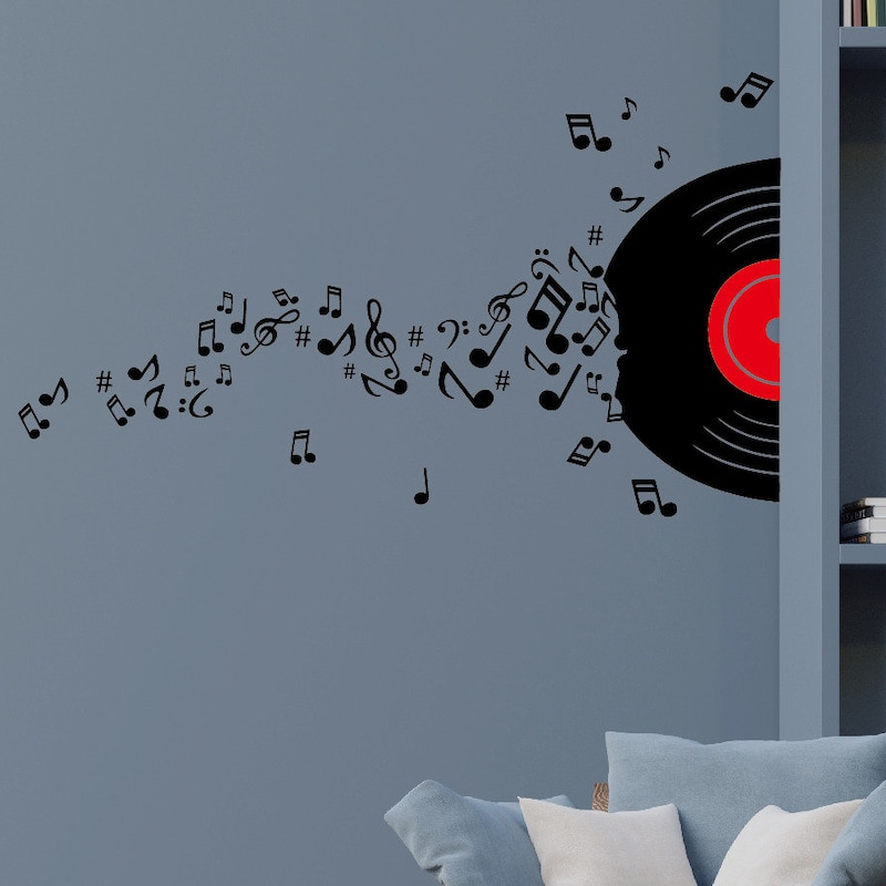 Music Wall Decal - Etsy