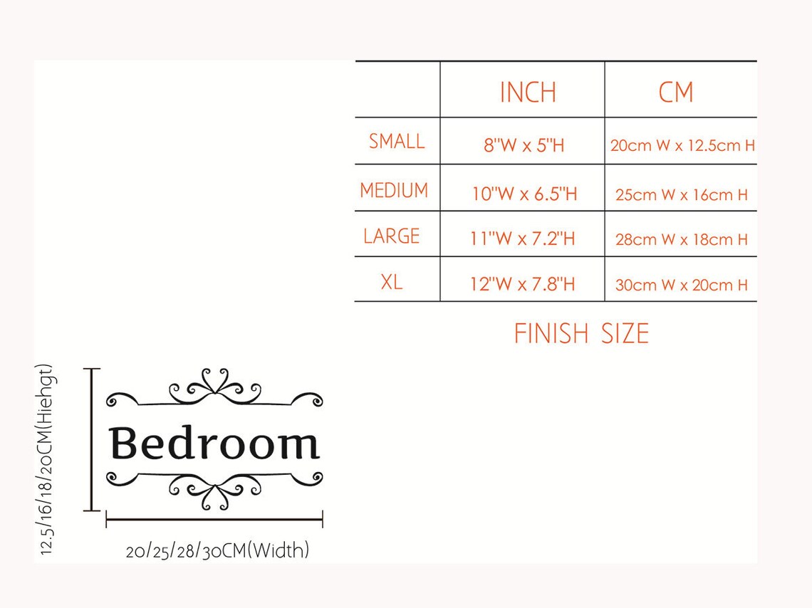 Door Sign Decalbedroom Door Decor Home Wall Decor Class | Etsy