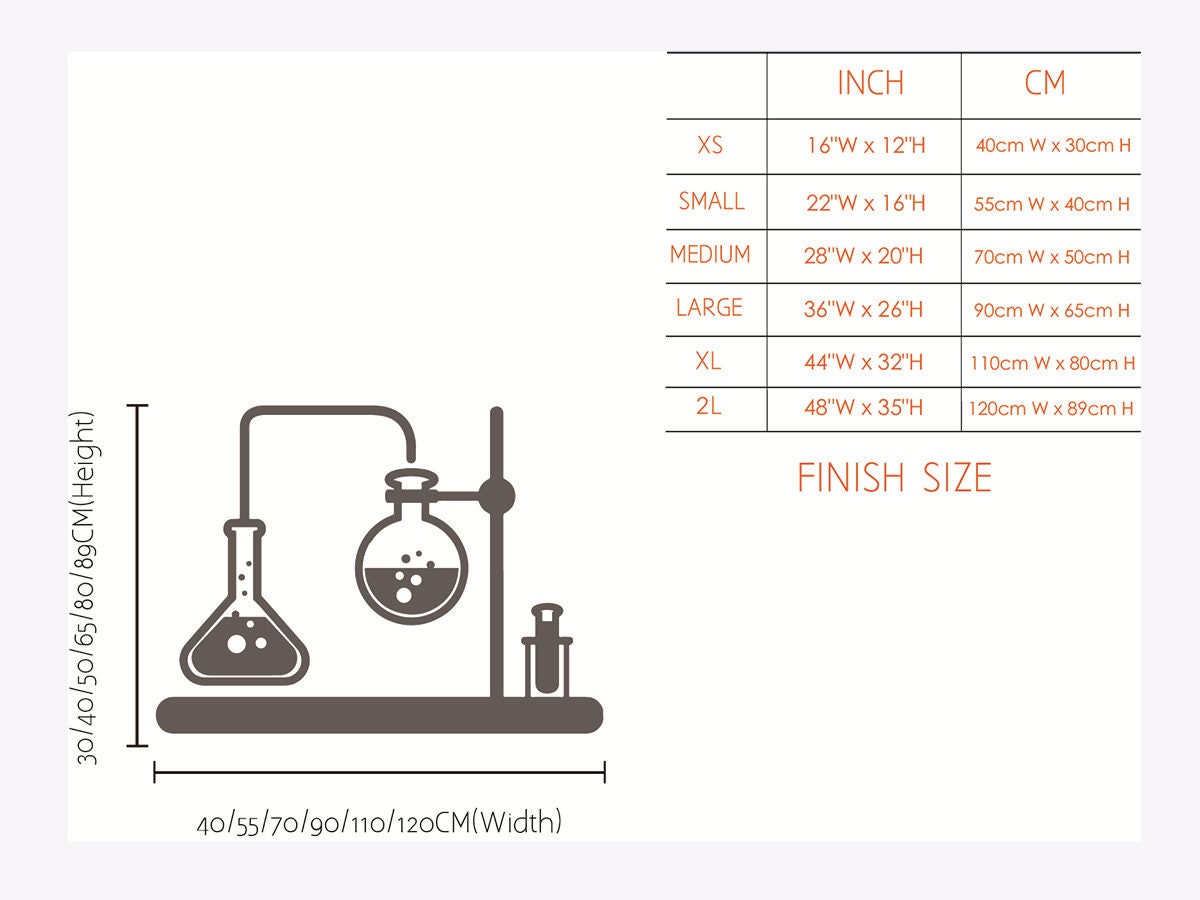 Chemical Experiment School Wall Decal Science Students Vinyl - Etsy