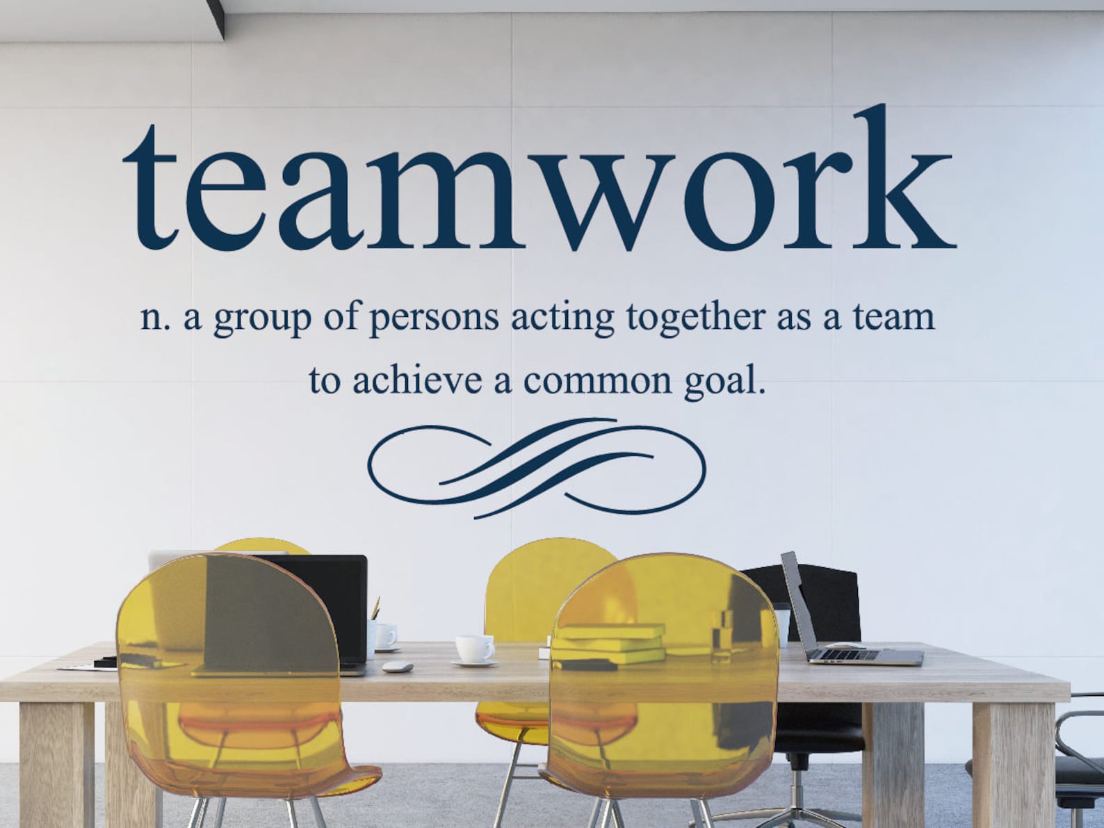 Teamwork Office Wall Decor Office Wall Art Motivational | Etsy