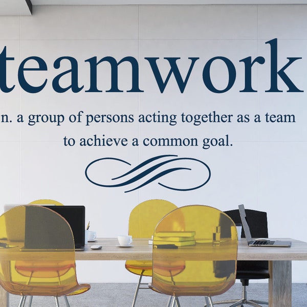 Teamwork Wall Art - Etsy