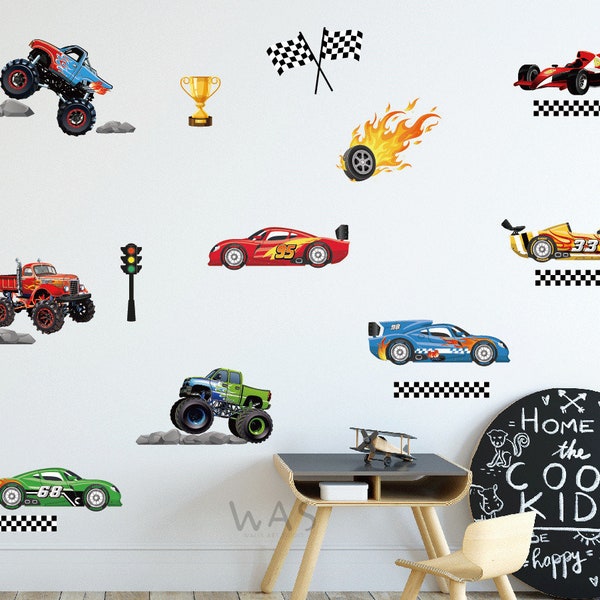 Monster Racing Decals - Etsy