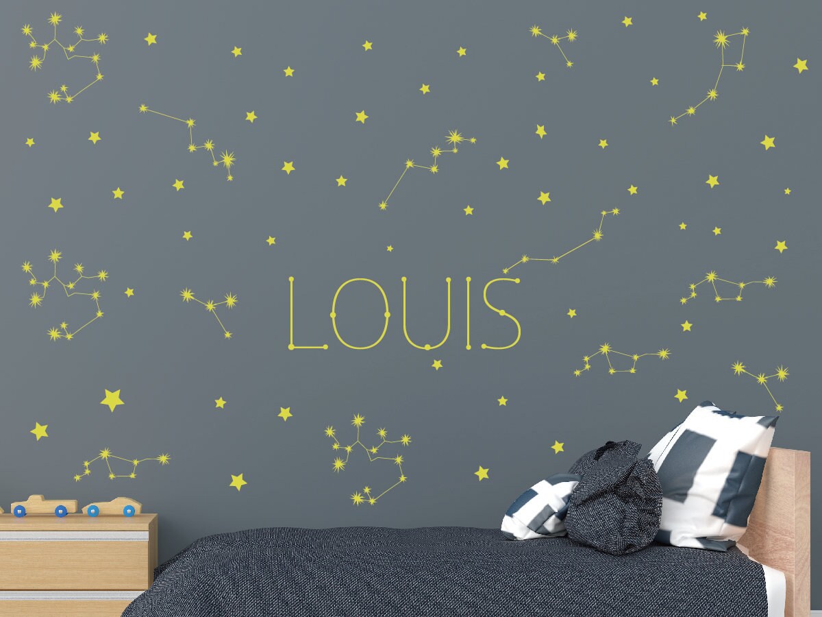 Personalized Name Decal Name Wall Decal for Kids Room | Etsy