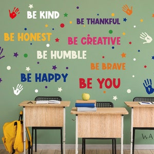 Colorful Inspirational Phrases Sticker Motivational Lettering Sticker ...