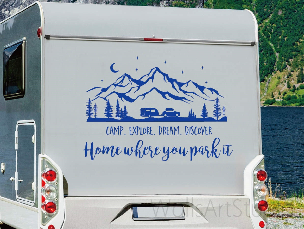 Motorhome Decal Personalized Words With Motorhome Decal - Etsy Canada