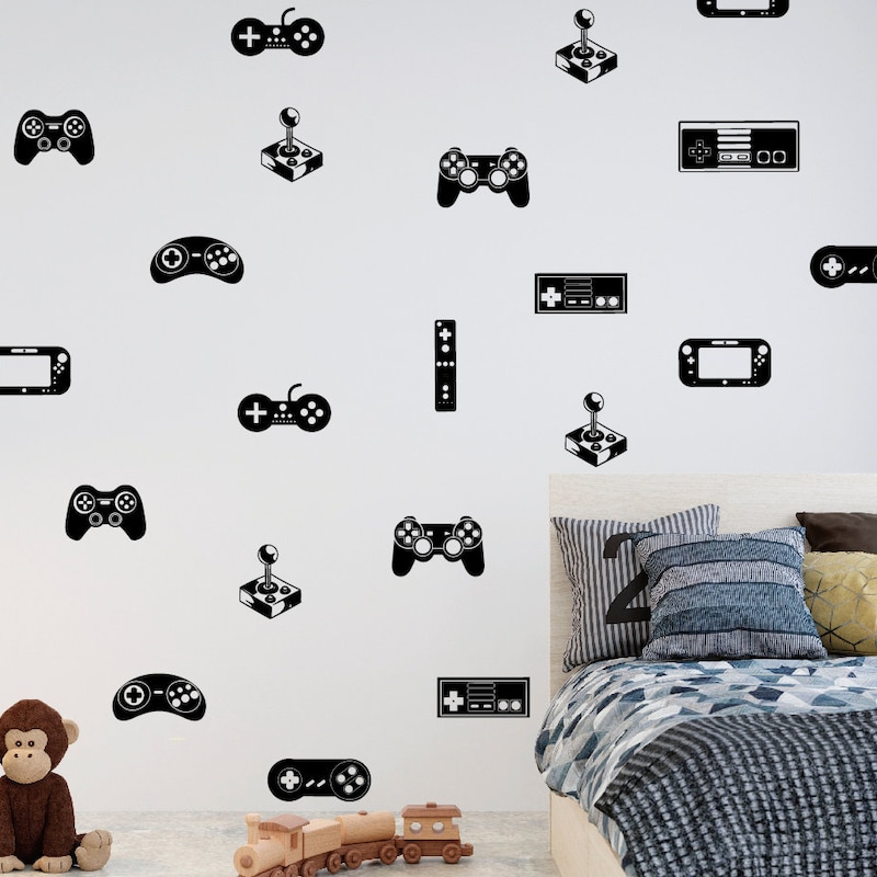 Gaming Room Wall Decals - Etsy