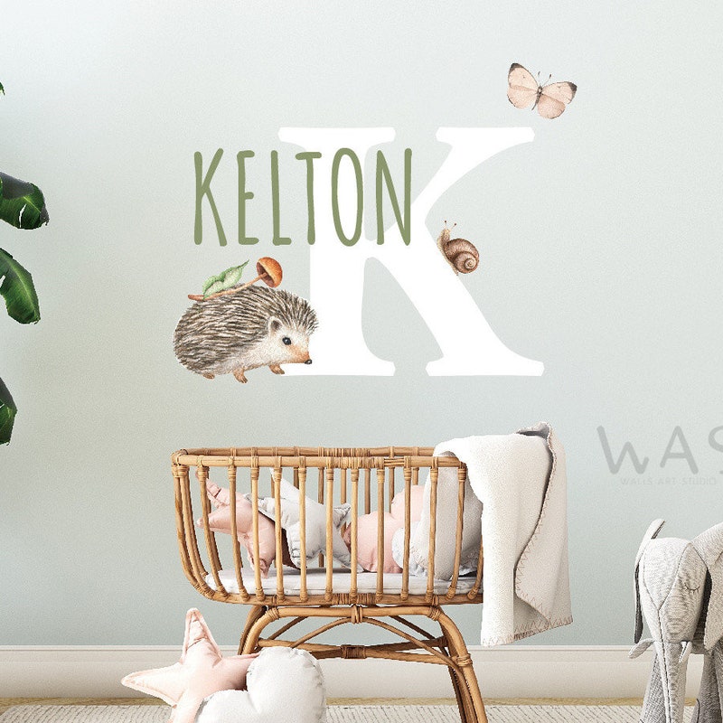 Butterfly Letter Decal - Etsy