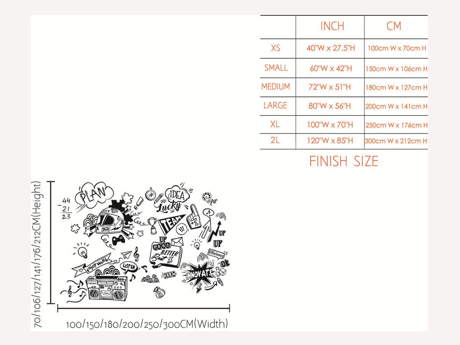 Graffiti Wall Stickers Vinyl Wall Decal - Etsy