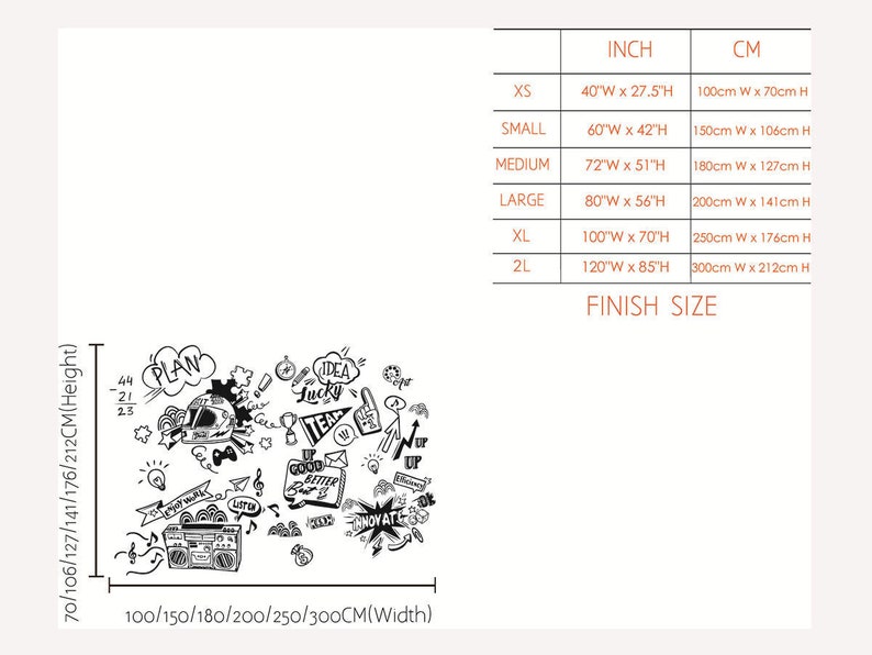 Graffiti Wall Stickers Vinyl Wall Decal - Etsy