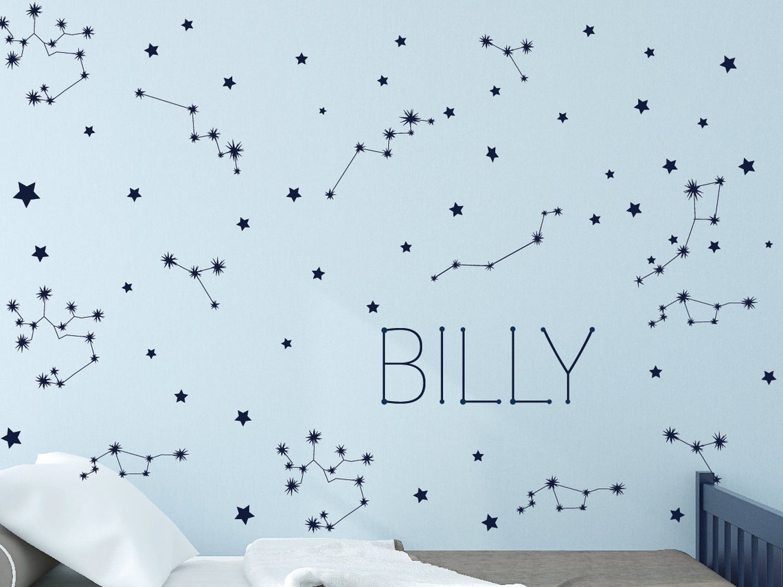 Personalized Name Decal Name Wall Decal for Kids Room | Etsy