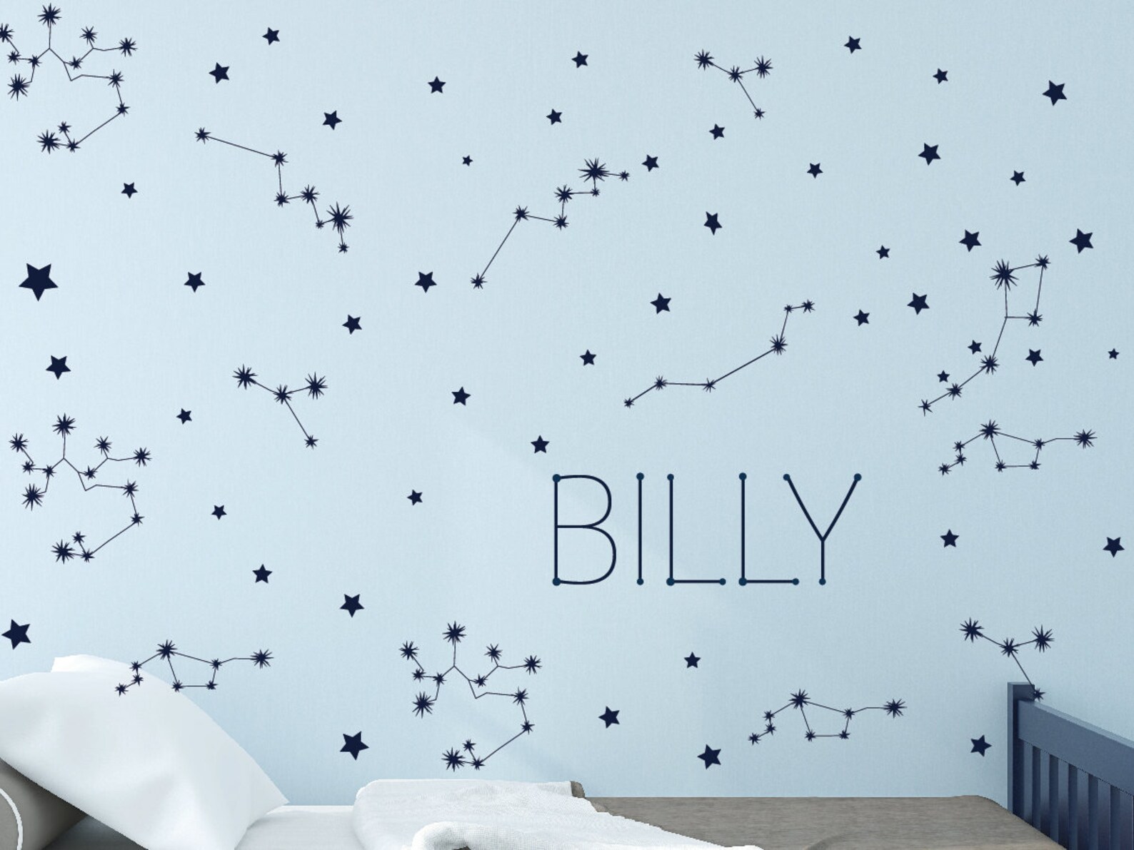 Personalized Name Decal Name Wall Decal for Kids Room | Etsy