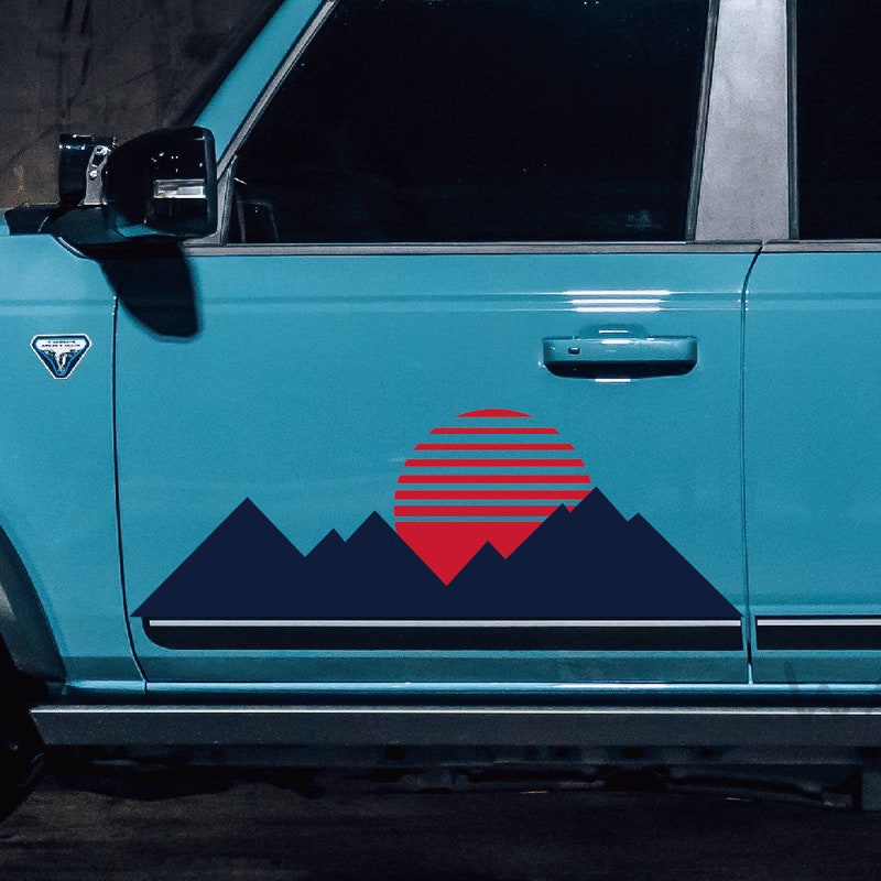 Sunset Wall Decal - Etsy