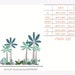 Tropical Tree Leaves Nursery Tree Wall Stickers for Kids Room - Etsy