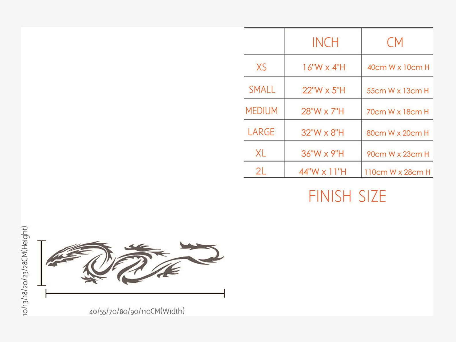 Dragon Car Decals Fire Car Stickers Decals for Car - Etsy