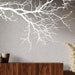 Tree Top Branches Wall Decal Vinyl Sticker Black Tree Wall Decal Black ...