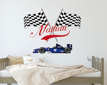 Race Car Speedometer Wall Decal for Boys Room - Etsy Ireland