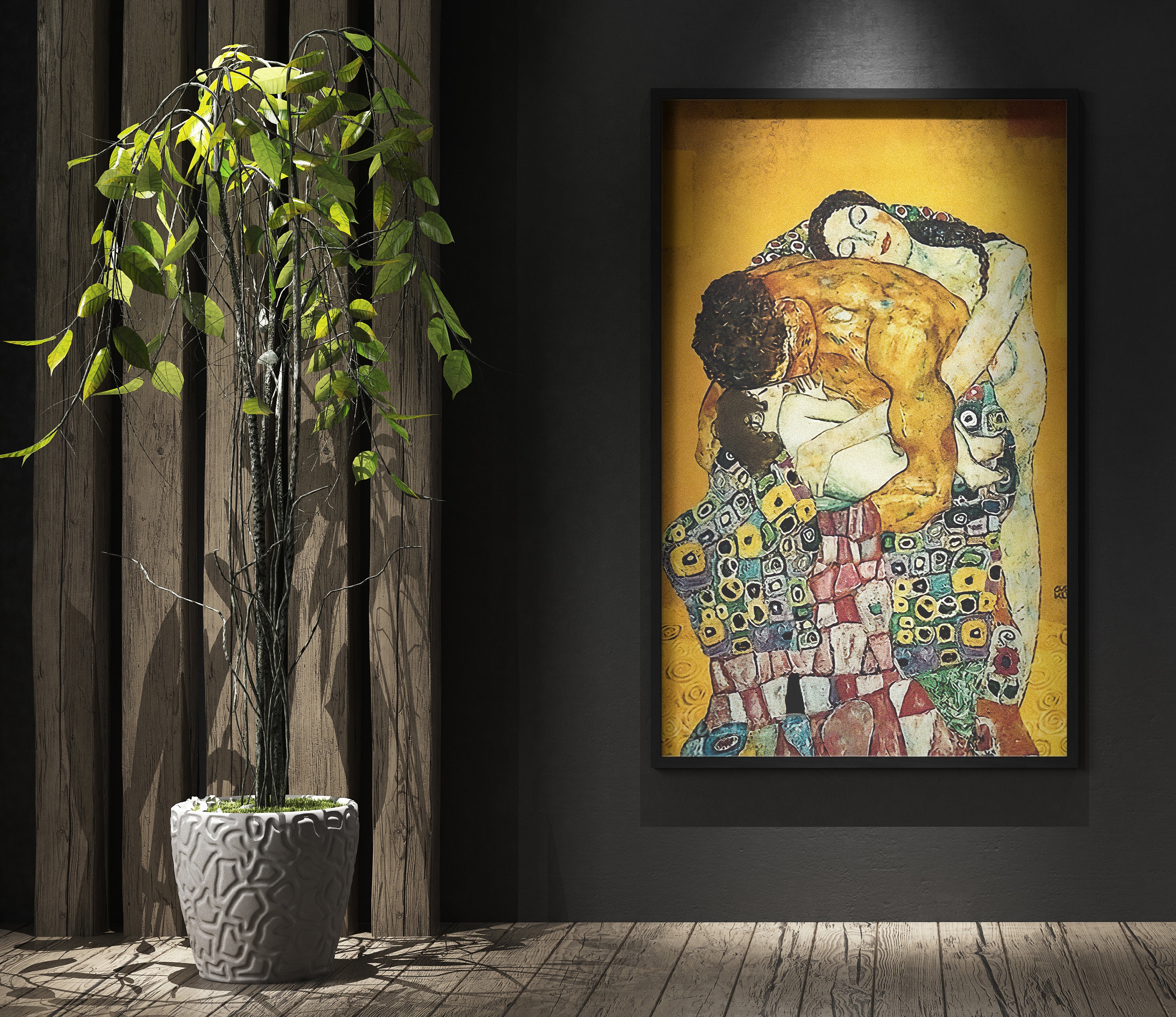 Gustav Klimt: The Family. Canvas Print Giclee Wall Art Gallery | Etsy