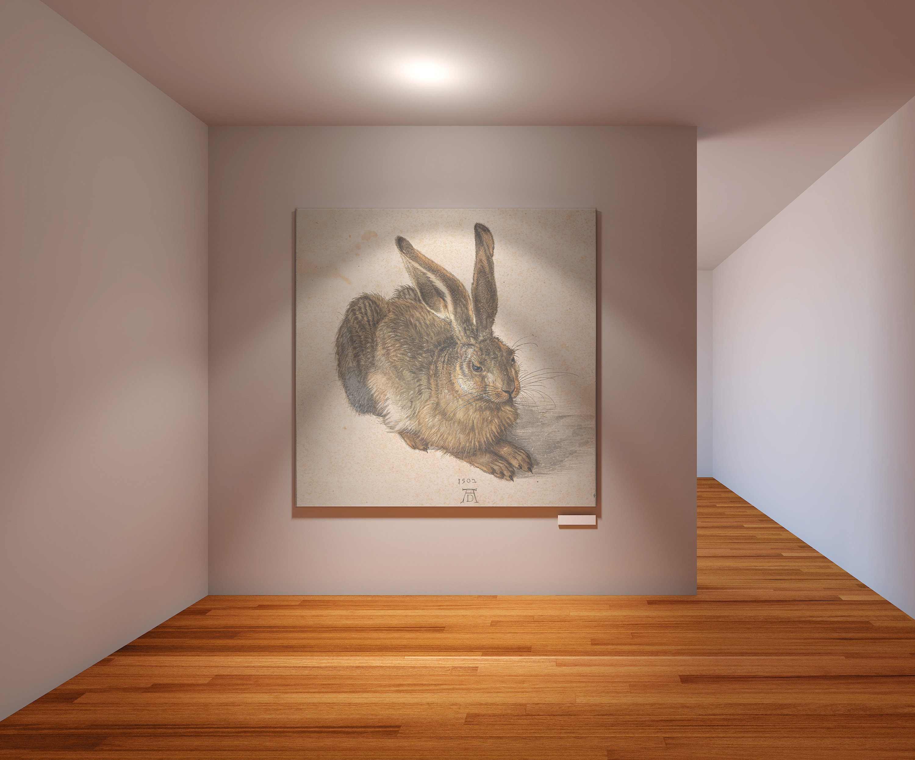 Albrecht Dürer: Young Hare 1502 Canvas Print Giclee Wall Art | Etsy