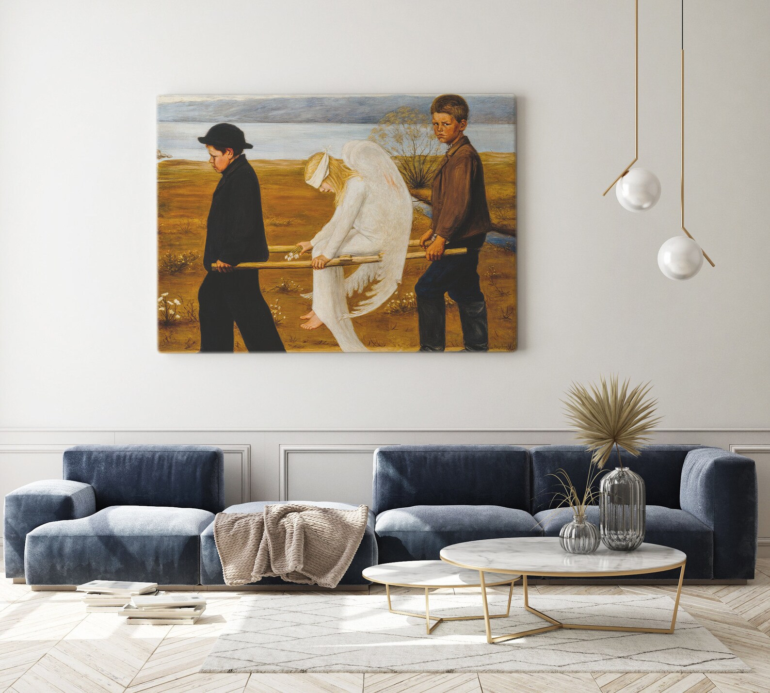 Hugo Simberg: The Wounded Angel 1903. Canvas Print Giclee | Etsy