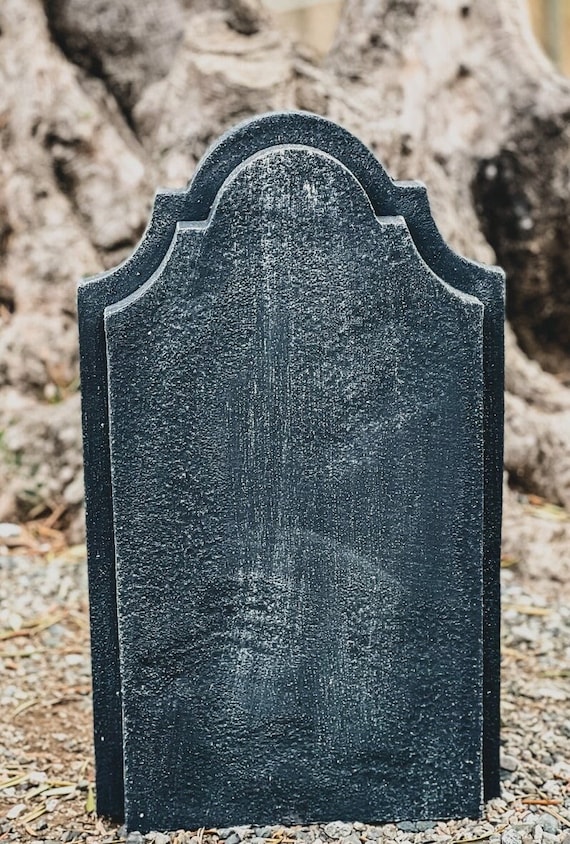 Blank Gravestone Dark