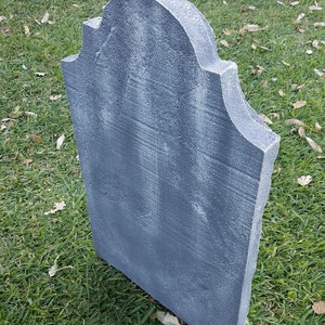 Ebenezer Scrooge Tombstone: Handmade Halloween Graveyard Decor With LED ...
