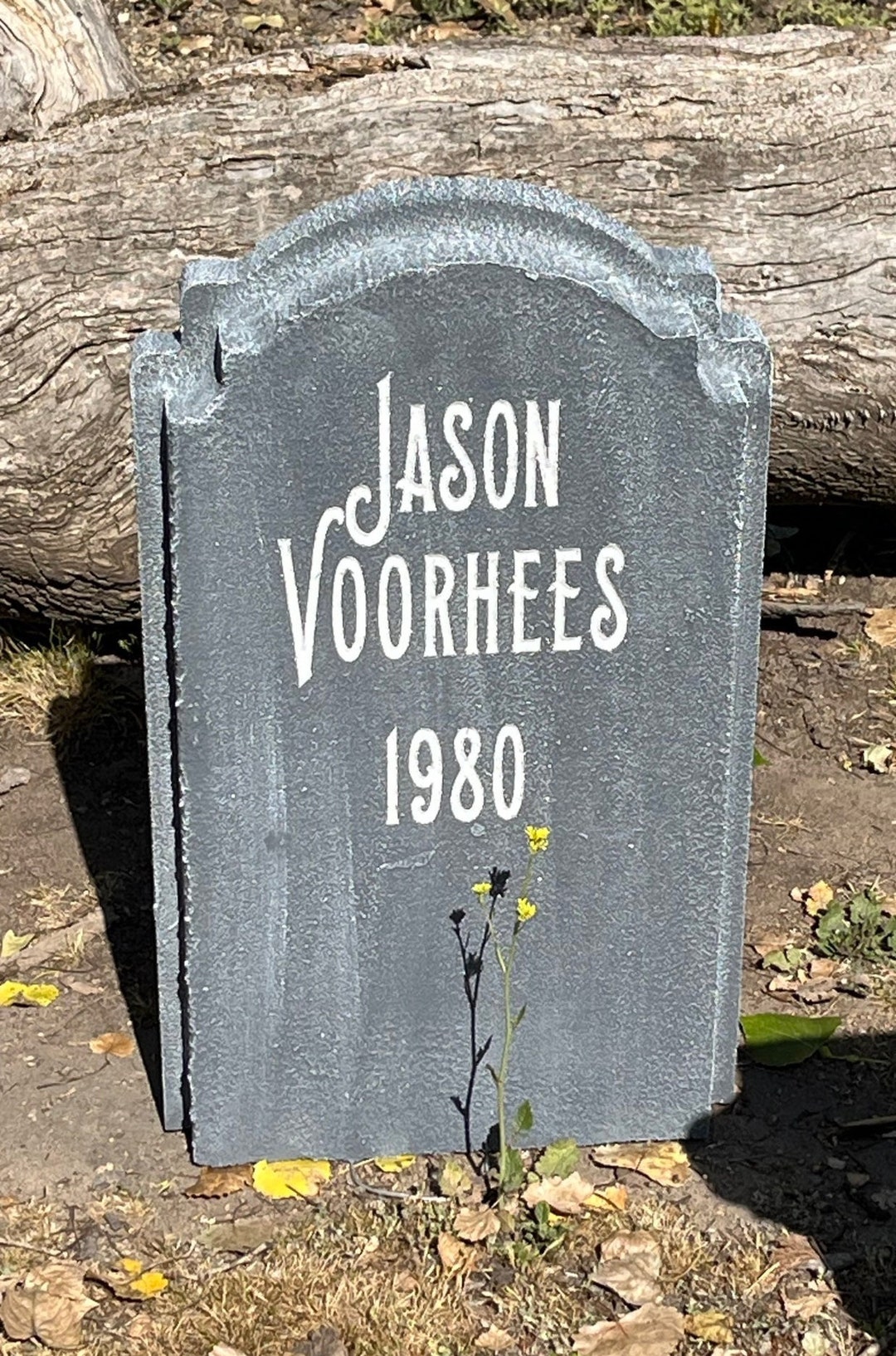 Halloween Custom Handmade Tombstone Gravestone Jason Voorhees. LED ...