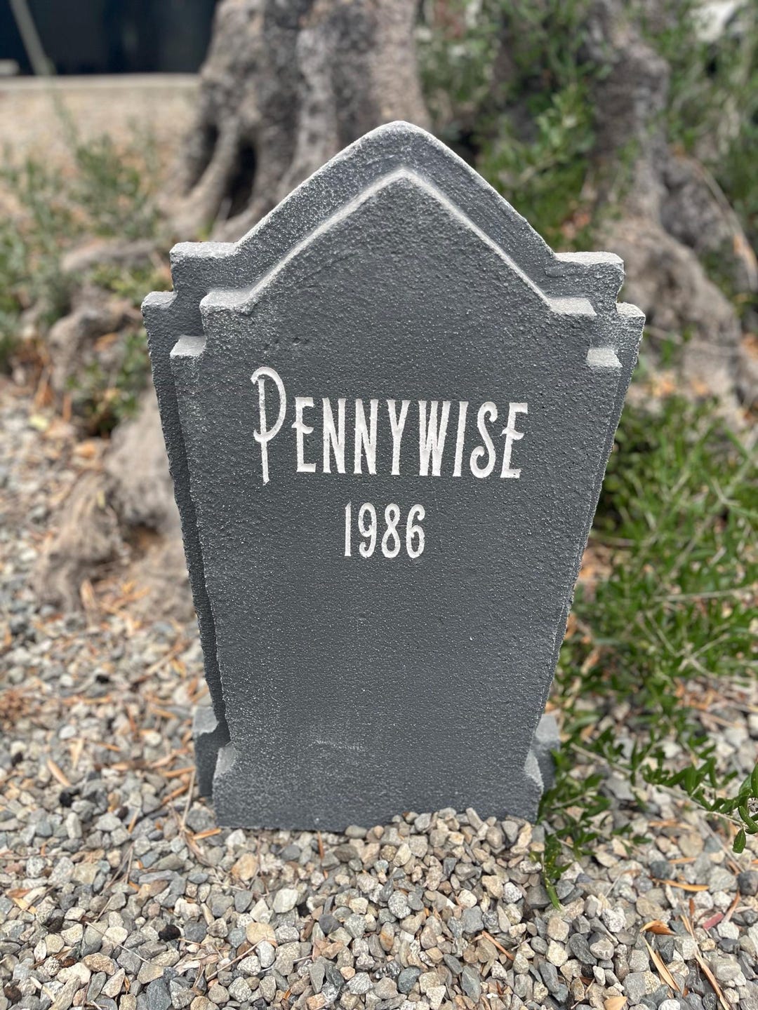 Halloween Handmade Pennywise the Clown Custom Gravestone Tombstone ...