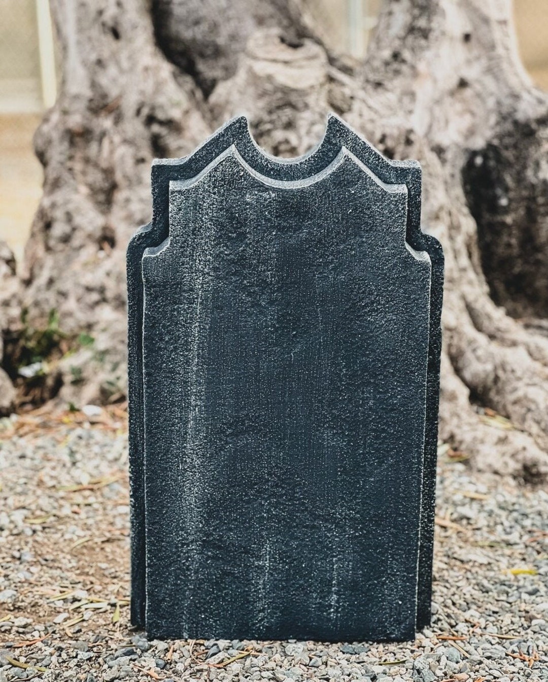 Blank Realistic Tombstone, Headstone. DIY Carve, Paint or Write Your ...