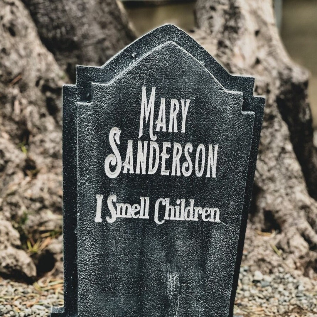 Halloween Custom Handmade Tombstone Gravestone Hocus Pocus Sanderson ...