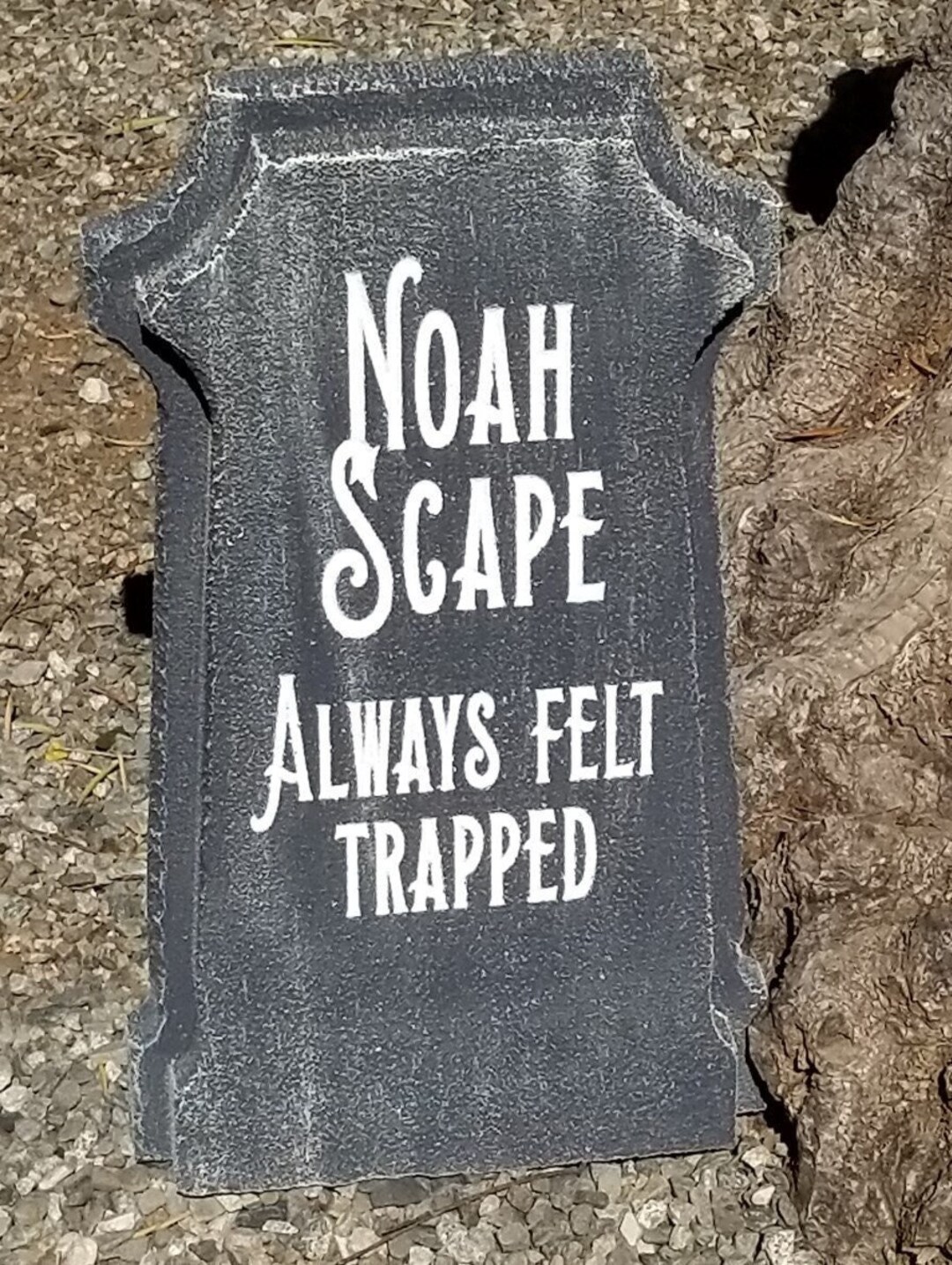 Custom Halloween Tombstone: LED Illuminated Gravestone, Personalized ...