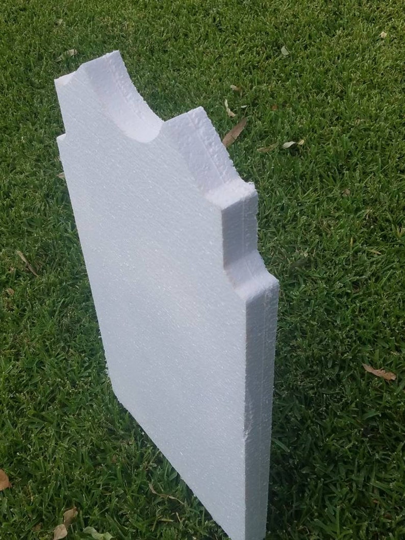 DIY Foam Tombstone: Halloween Graveyard Prop - Shape C - Etsy