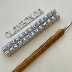 Lowercase Alphabet Stamp Set - Etsy