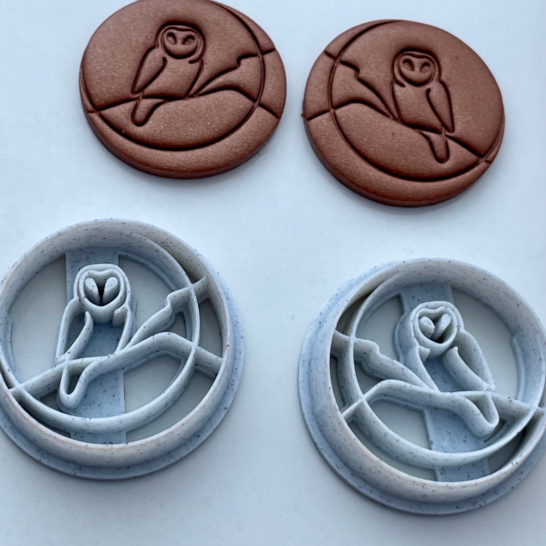 Owl and Moon Cutter Pair - Etsy